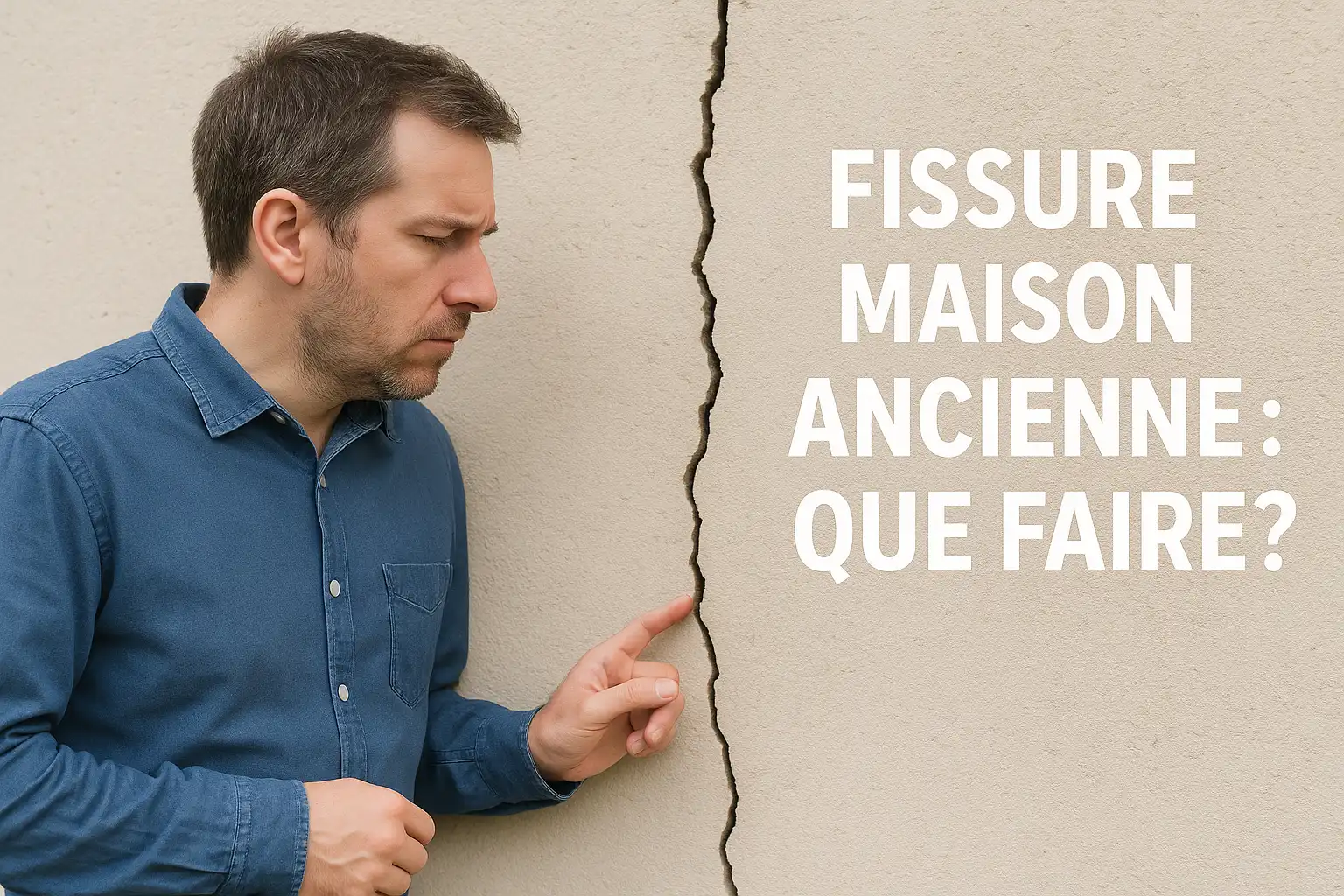 Fissure maison ancienne : que faire pour la réparer efficacement